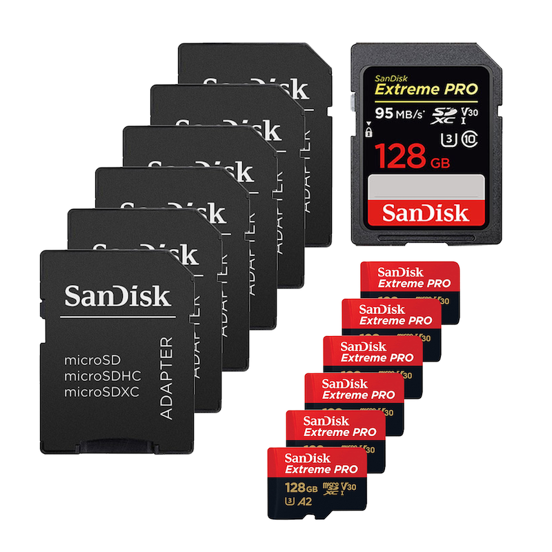 Insta360 Pro 2 128GB memory card pack - RentCam